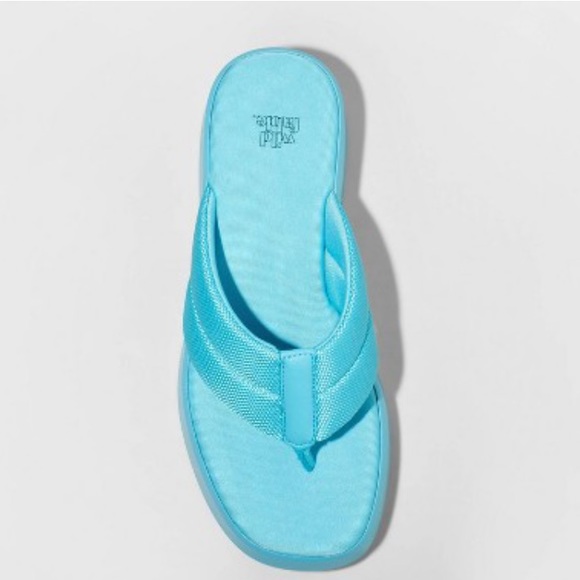 wild fable | Shoes | Nwt Wild Fable Blue Chunky Platform Angela Flip ...